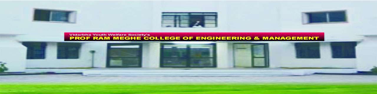 Prof Ram Meghe College of Engineering & Management | Placement Brochure